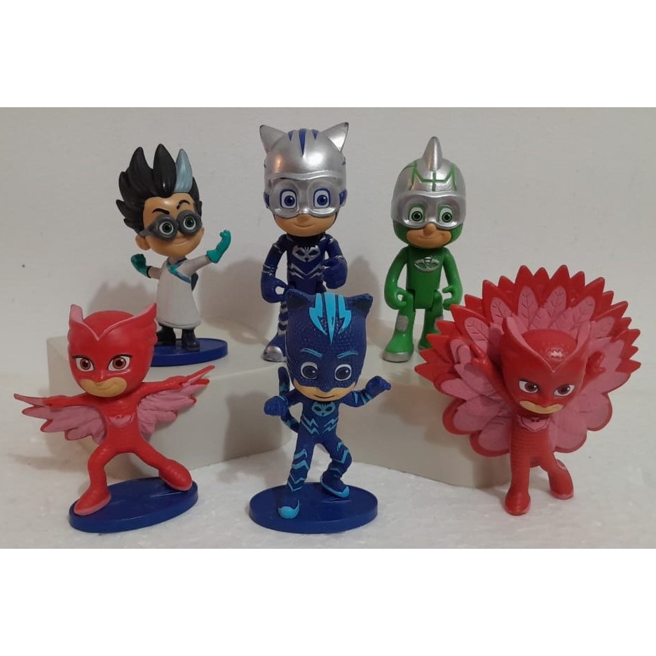 Bonecos Originais dos Personagens do Desenho Infantil Pj Masks | Shopee ...