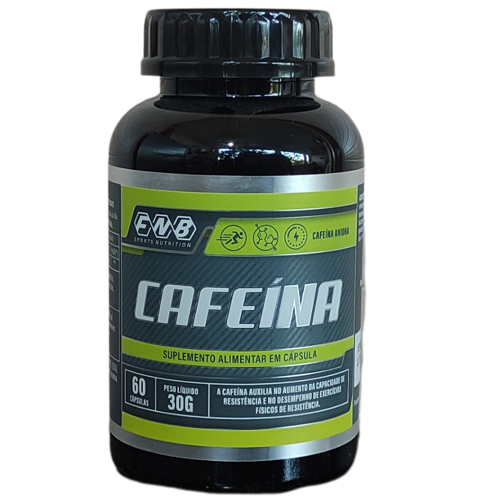 Cafeína FNB Sports Nutrition 200mg 60 Cápsulas | Shopee Brasil