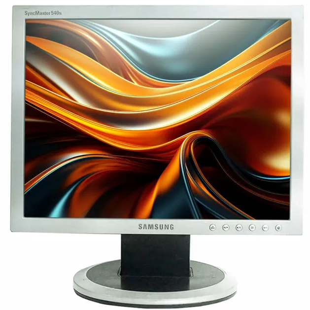 Monitor Samsung 540N 15P Quadrado Base Fixa VGA | Shopee Brasil