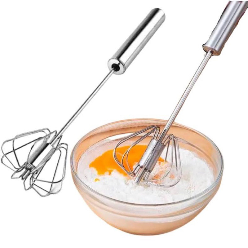 BATEDOR DE CLARA FOUET SEMI AUTOMATICO DE INOX 30X7,5CM | Shopee Brasil