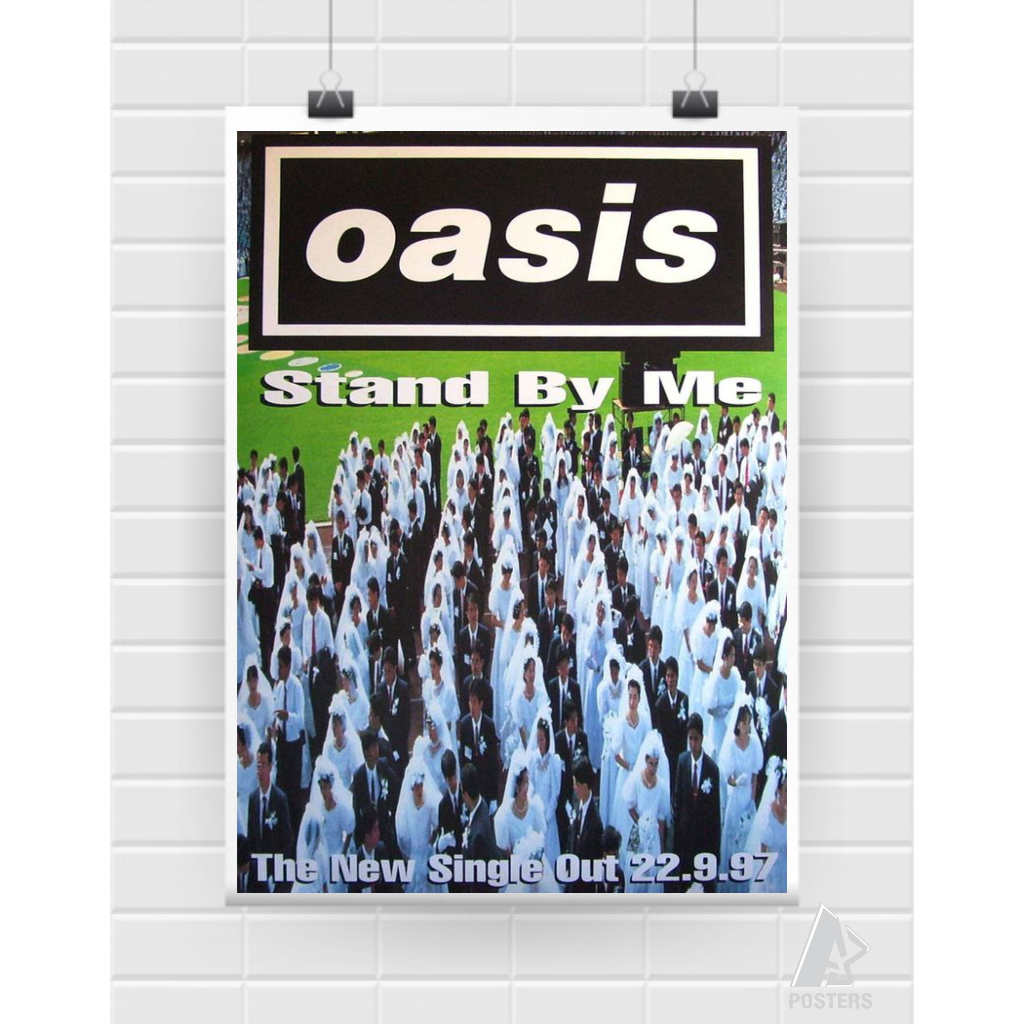 Oasis Banda Poster Rock Decoração Rock A4(21cm x 30cm) | Shopee Brasil