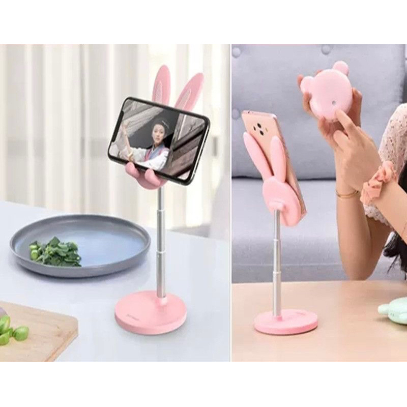 Suporte Coelhinho para Celular Tablet Kawaii Fofo Cute | Shopee Brasil