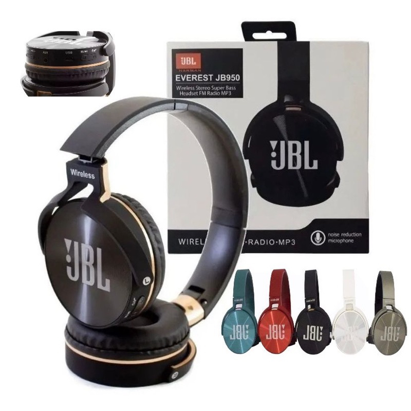 fone de ouvido via bluetooth JBL JB950 | Shopee Brasil
