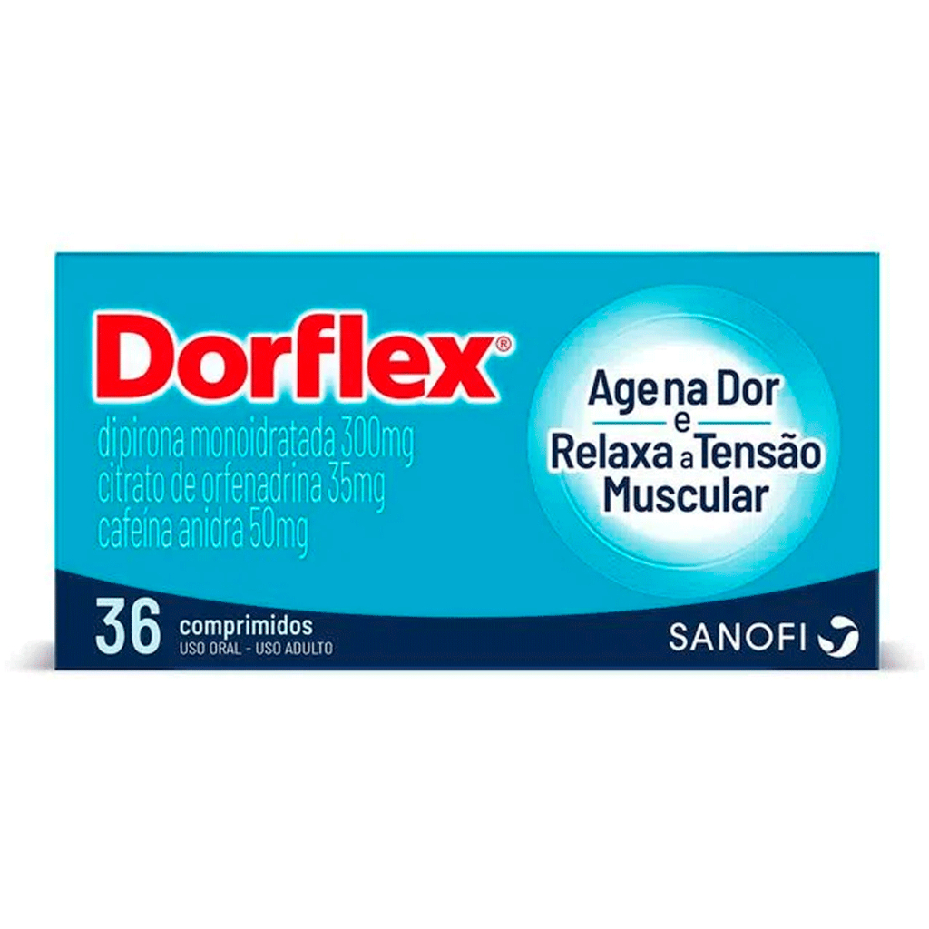 Analgésico e Relaxante muscular Dorflex caixa C/36 Comprimidos | Shopee Brasil