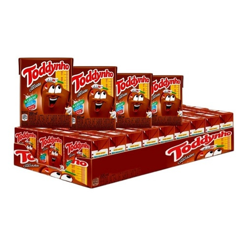 Kit com 5 toddynho bebida lactea achocolatado 200ml | Shopee Brasil