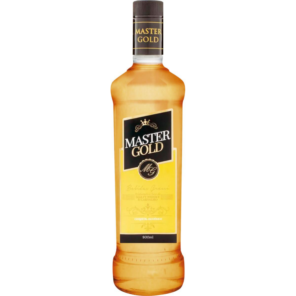 WHISKY MASTER GOLD 900ML | Shopee Brasil