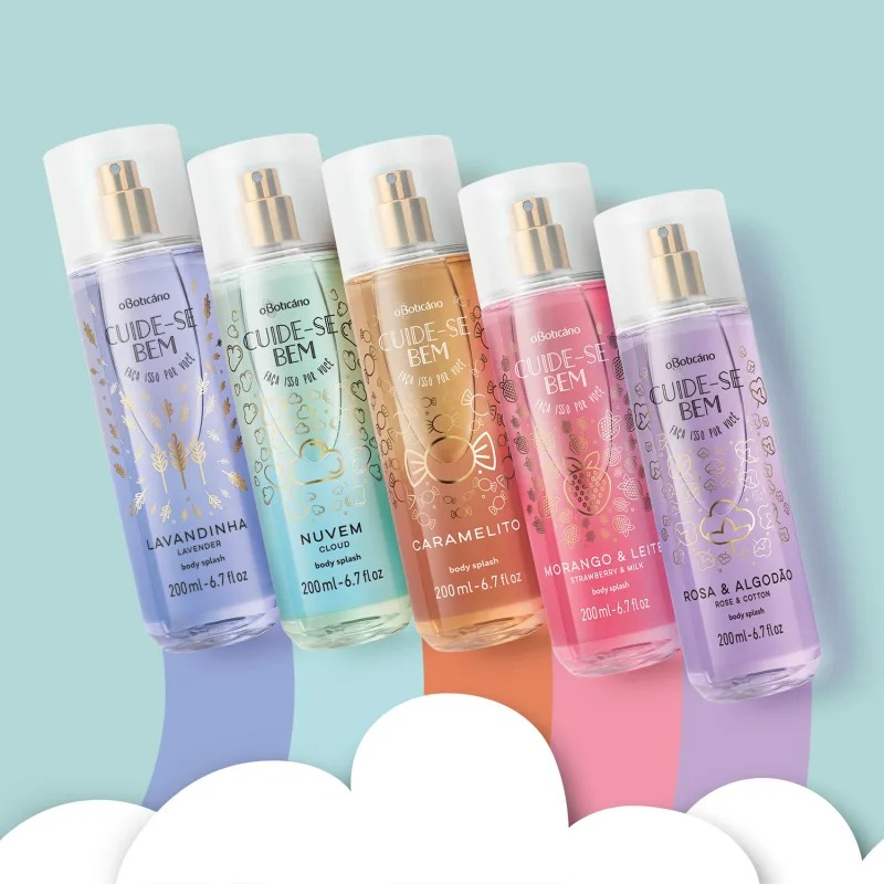 Linha Cuide-se Bem Body Splash 200ml [A ESCOLHER] | Shopee Brasil