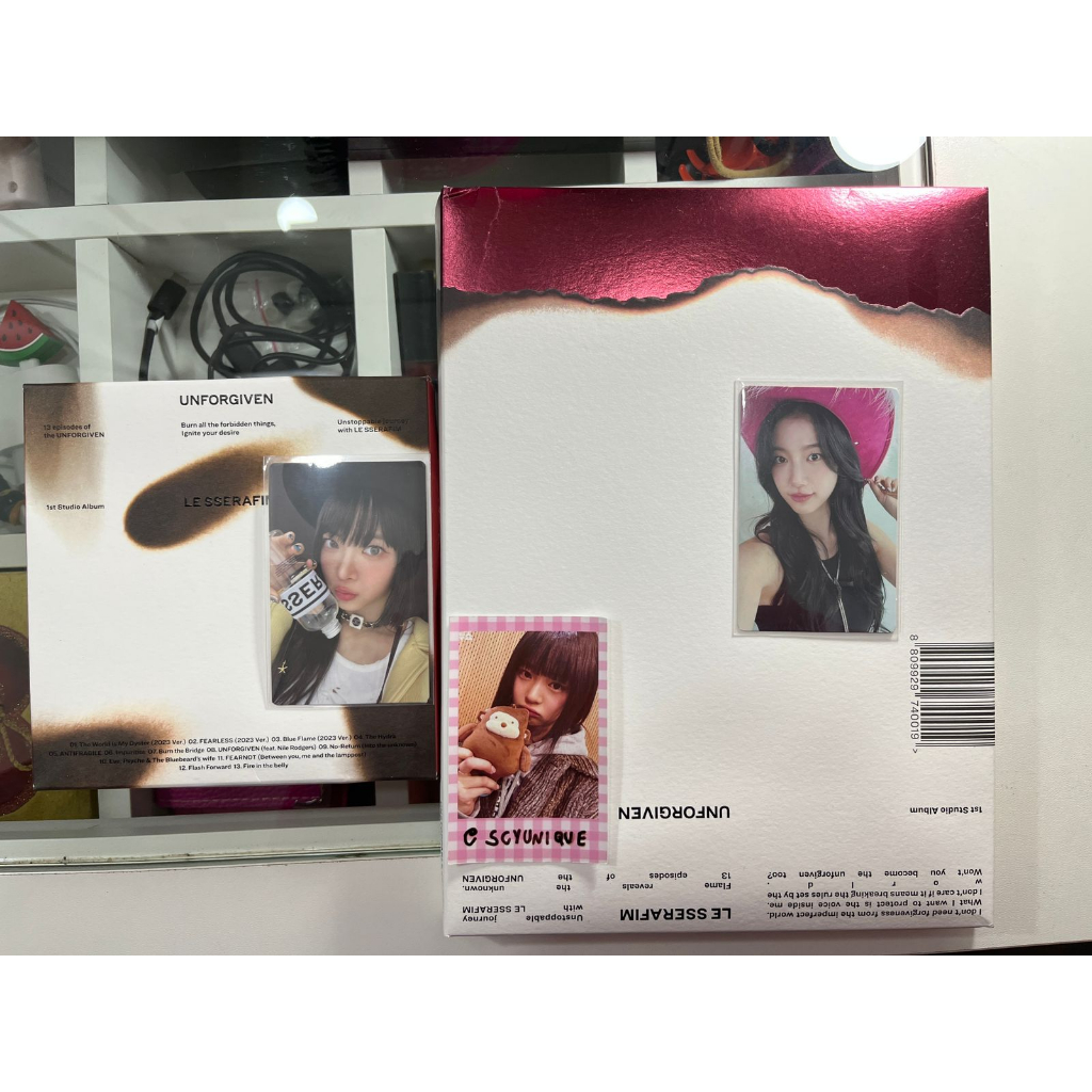 ALBUM LESSERAFIM - UNFORGIVEN | Shopee Brasil