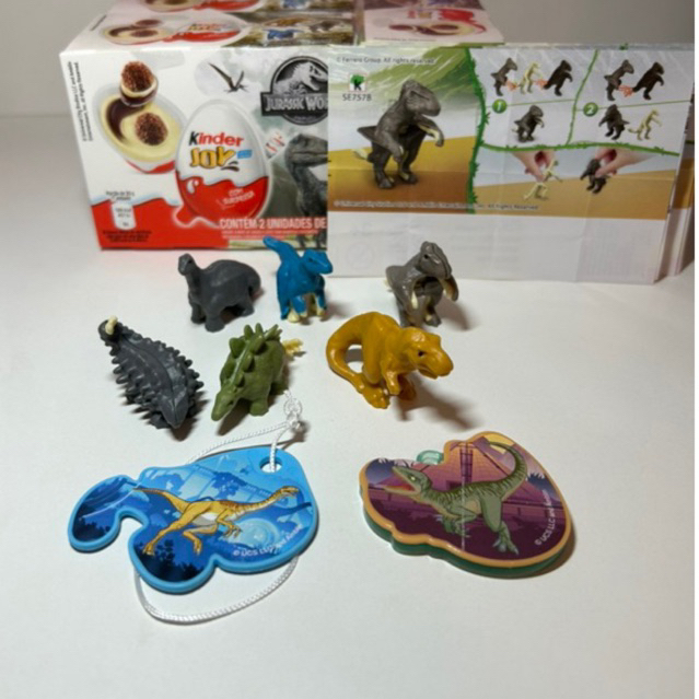 Kinder Ovo Jurassic World 2023 (Completa!) | Shopee Brasil