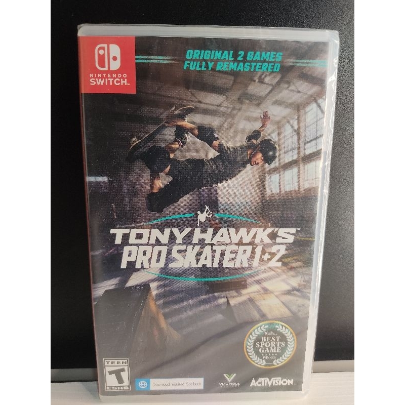 TONY HAWKS PRÓ SKATER 1 + 2 - NINTENDO SWITCH - (LACRADO) | Shopee Brasil