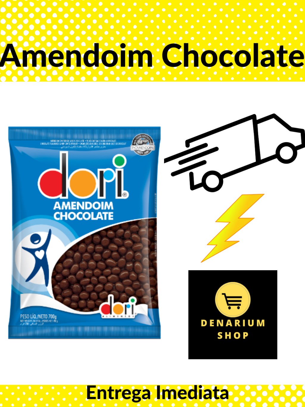 Amendoim Confeitado Chocolate Amendoim Doce Dori 500g | Shopee Brasil Amendoim Confeitado Chocolate Amendoim Doce Dori 500g | Shopee Brasil