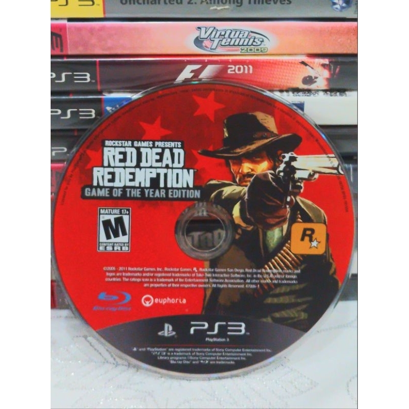 Red Dead Redemption Game Of The Year Edition PS3 Original (SOMENTE ...