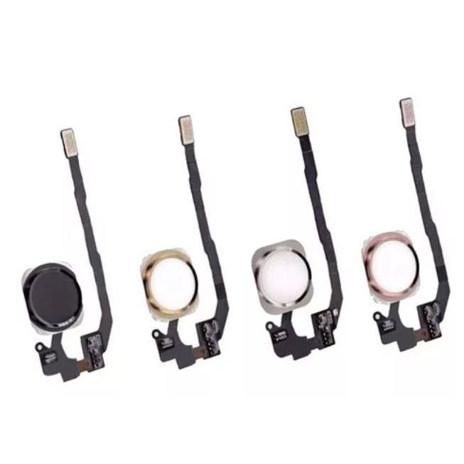 Botão Home Início Cabo Flat Flex Compatível Com iPh 5s / iPh 5 se ...