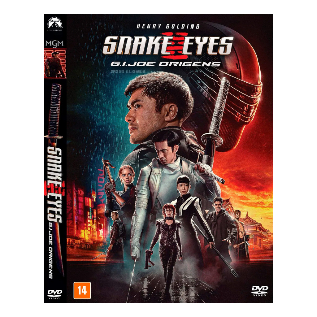 Dvd Filme: G.i. Joe Origens: Snake Eyes (2021) Dublado E Legendado ...