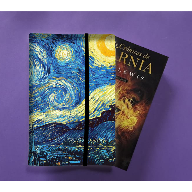 Capa para Livro - Noite Estrelada Van Gogh | Shopee Brasil