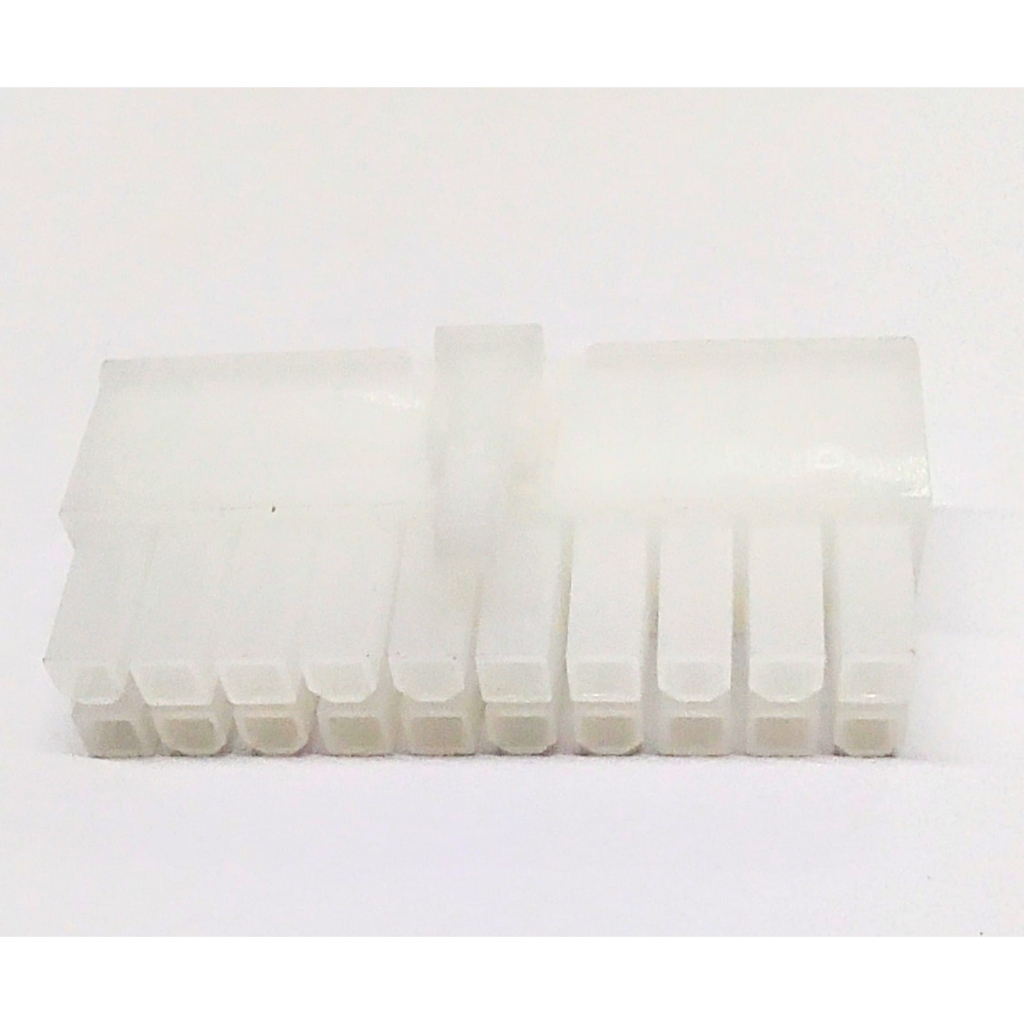 10 Conector Mini Fit 20 vias Macho + 100 Terminais mini fit Fêmea ...