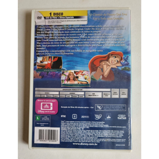 A Pequena Sereia - Disney - Dvd | Shopee Brasil