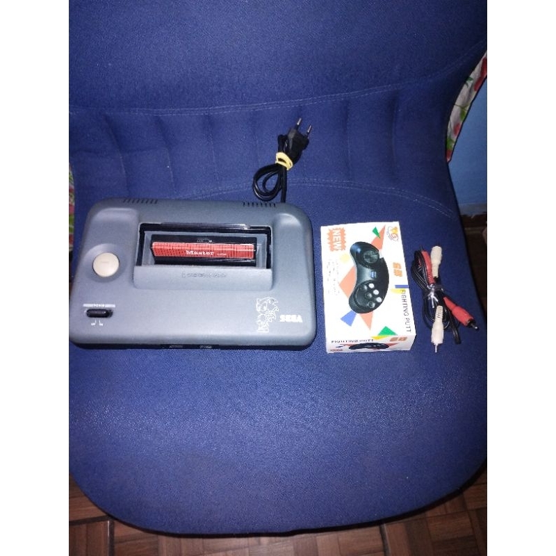 Master system completo com Sonic na Memória modificado em AV e com ...