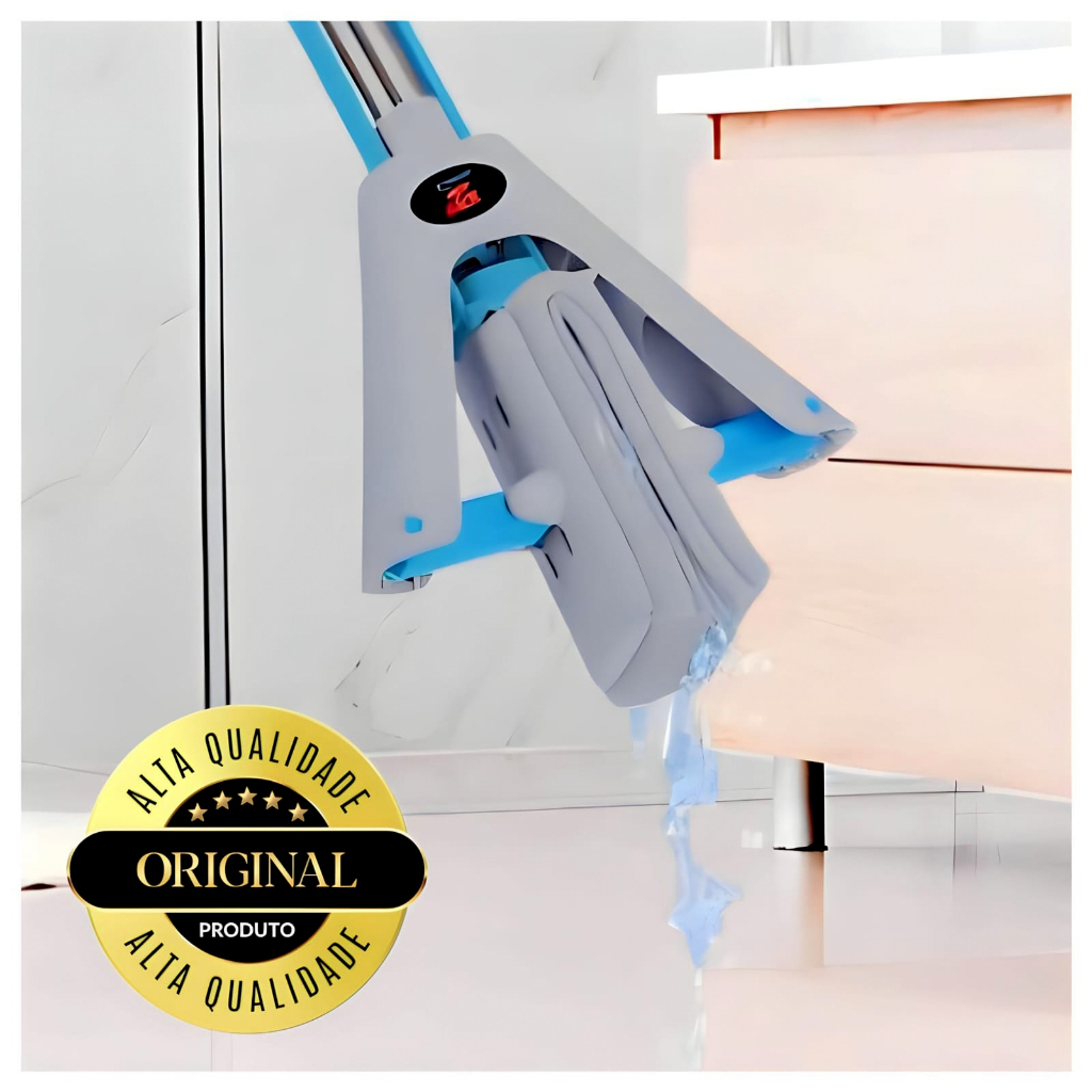 Mop Rodo Mágico Limpeza Geral Plus Original - MOP | Shopee Brasil