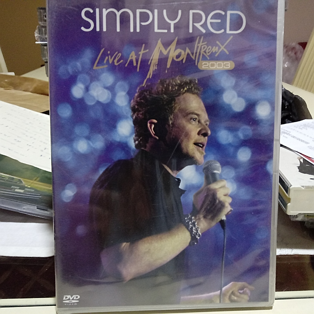 Dvd Simply Red - Live at Montreux 2003 (Lacrado) | Shopee Brasil
