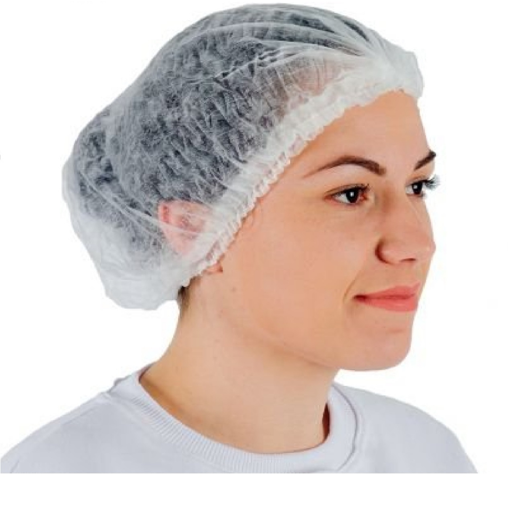 100 Toucas Descartaveis Para Cozinha Ou Restaurante Talge | Shopee Brasil