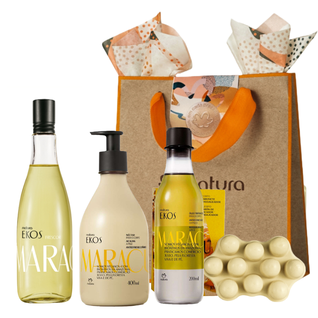 Kits Linha Natura Ekos Maracujá - Diversas opções | Shopee Brasil