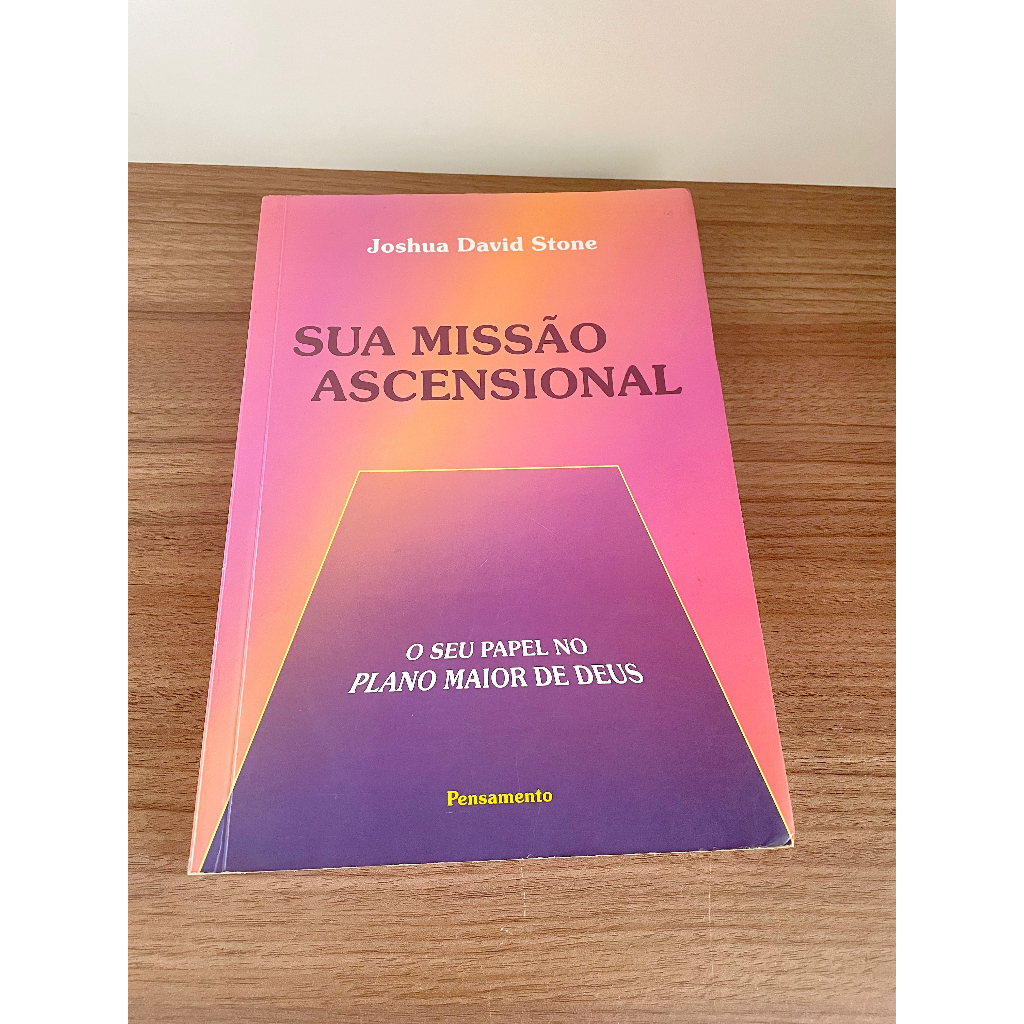 Livro Sua Missão Ascencional Joshua David Stone Usado | Shopee Brasil