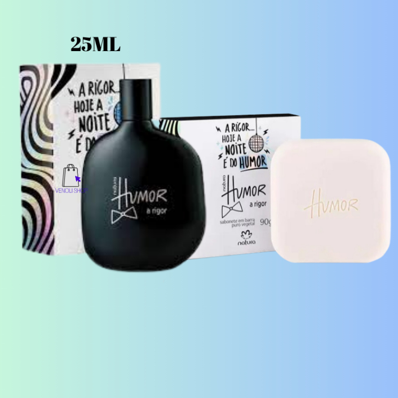 Kit Miniatura Humor A Rigor Perfume Masculino 25ml + Sabonete 90g ...