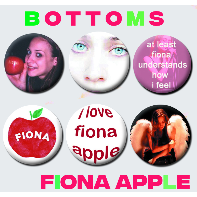 Bottom/Broche: Fiona Apple | Shopee Brasil