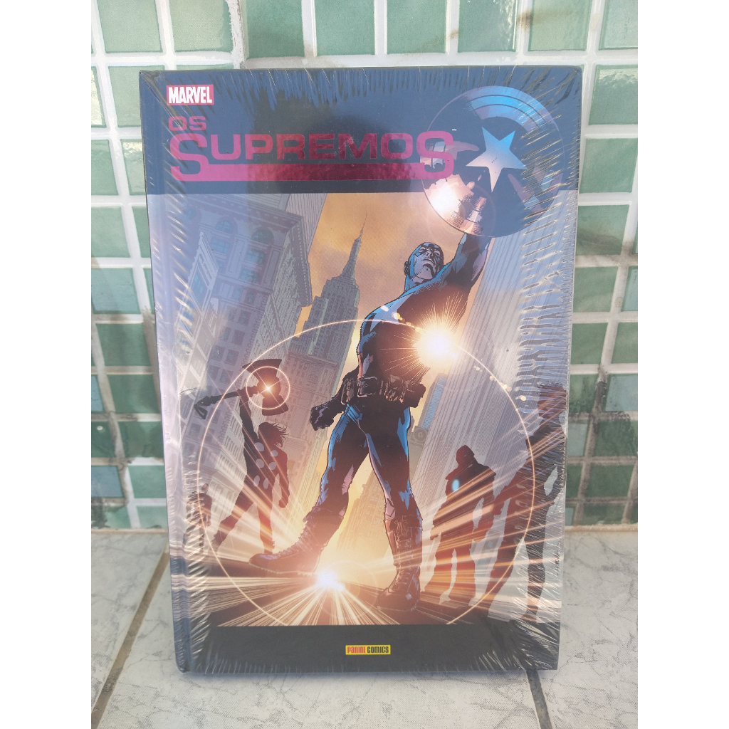 HQ MARVEL Os Supremos Vol. 1, de Millar, Mark. Panini Brasil | Shopee ...