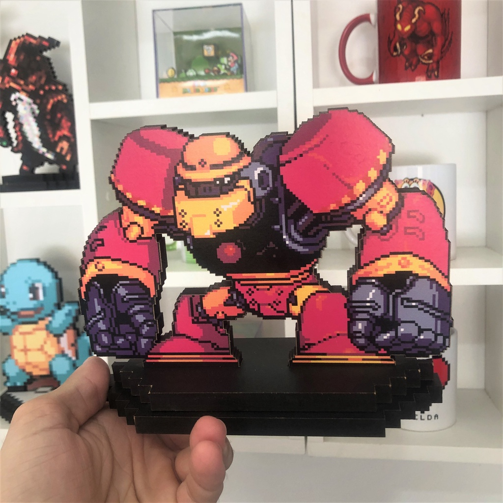 Action Figure Guts Man - Mega Man - Faz a Boa!