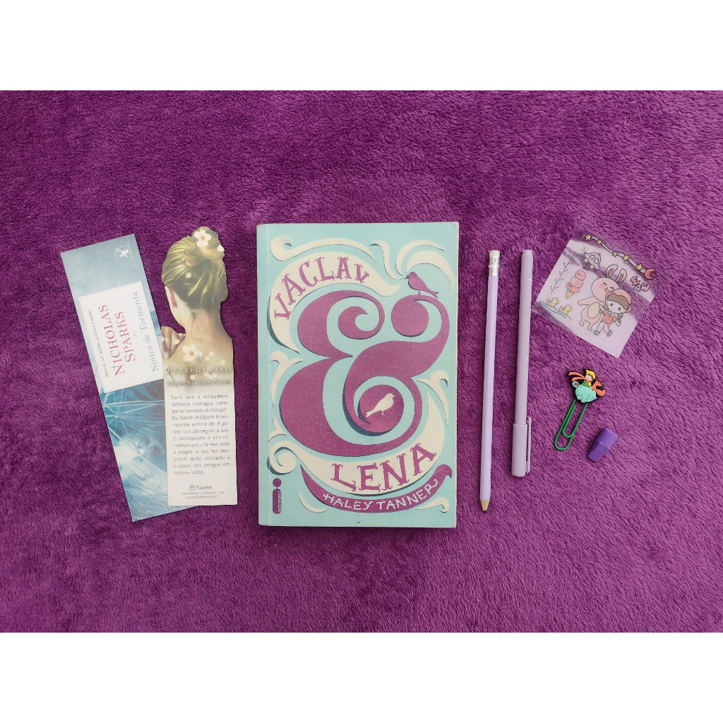 Kit livro Vaclav & Lena Haley Tanner | Shopee Brasil