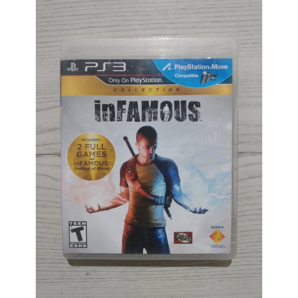 Infamous Collection - Mídia Física (PS3) | Shopee Brasil
