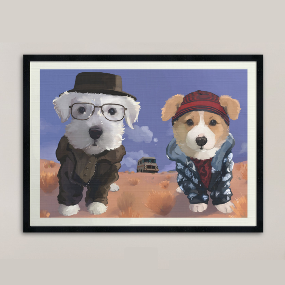 Quadro barking bad, breaking bad fanart | Shopee Brasil