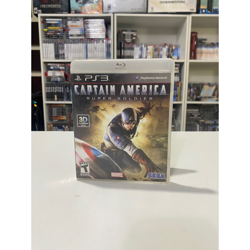 Captain America Super Soldier - Ps3 Playstation 3 Mídia Física Original ...