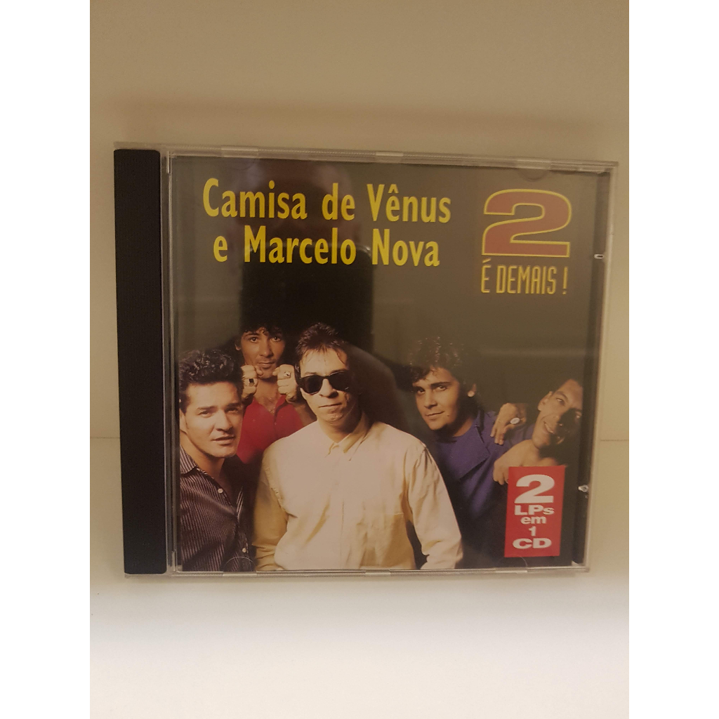 Camisa de Vênus & Marcelo Nova - 2 é demais | Shopee Brasil