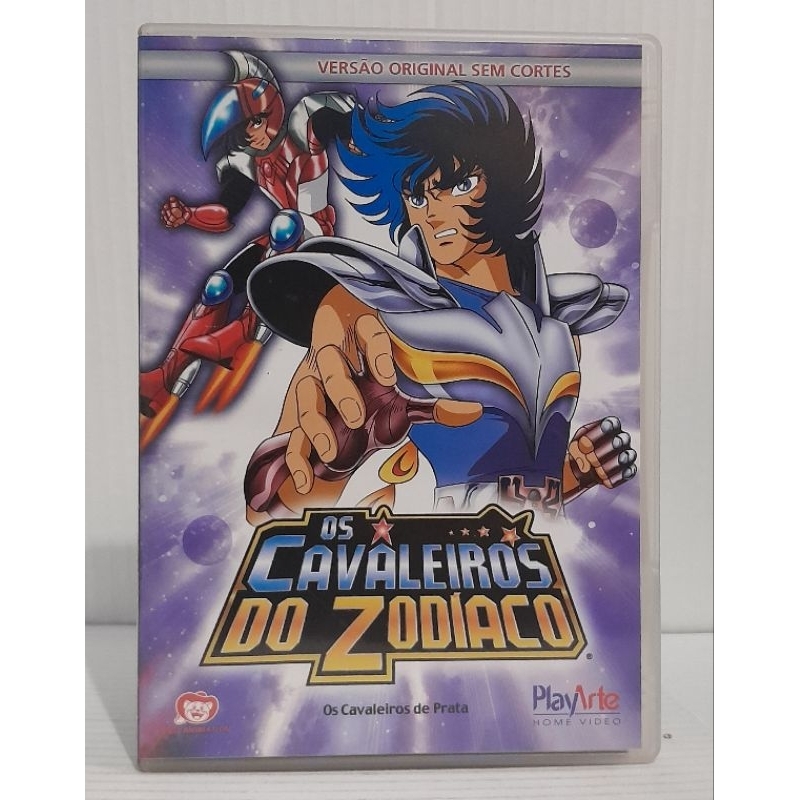 Dvd Os Cavaleiros do Zodiaco - Vol.8 - Fase Santuário - Os Caveleiros De Prata | Shopee Brasil