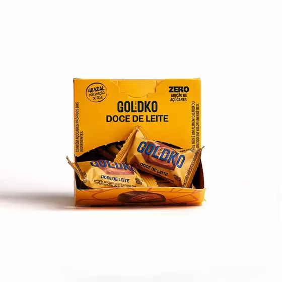 Caixa de bombom doce de leite zero adição de açúcares (48 Kcal por ...