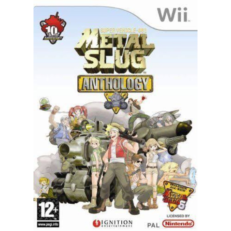 jogo para Nintendo Wii Metal Slug anthology Wii | Shopee Brasil