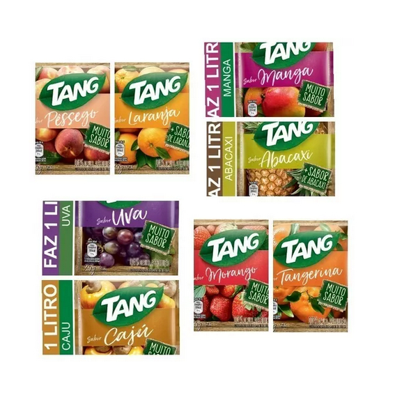Kit Com 25 Suco Tang Sabores A Escolher | Shopee Brasil
