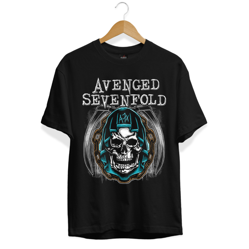 CAMISA BANDA DE ROCK AVENGED SEVENFOLD PP AO PLUS SIZE | Shopee Brasil