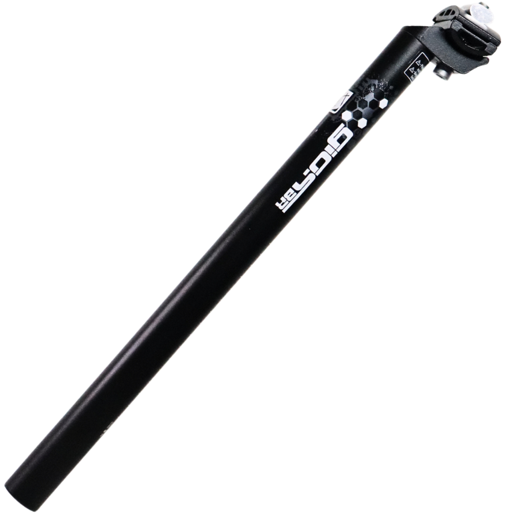 Canote Bike Selim 27,2mm GiosBR GI-8507 Alumínio 400mm Branco | Shopee ...