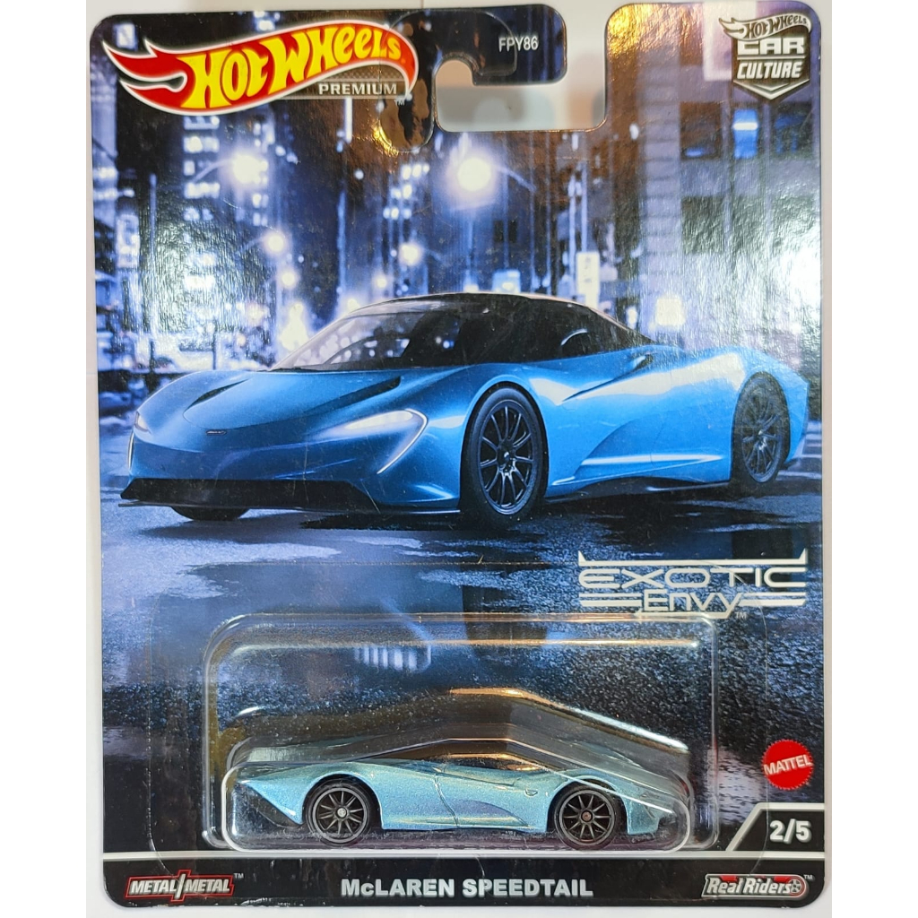 HOT WHEELS PREMIUM - McLAREN Speedtail - CAR CULTURE MATTEL | Shopee Brasil