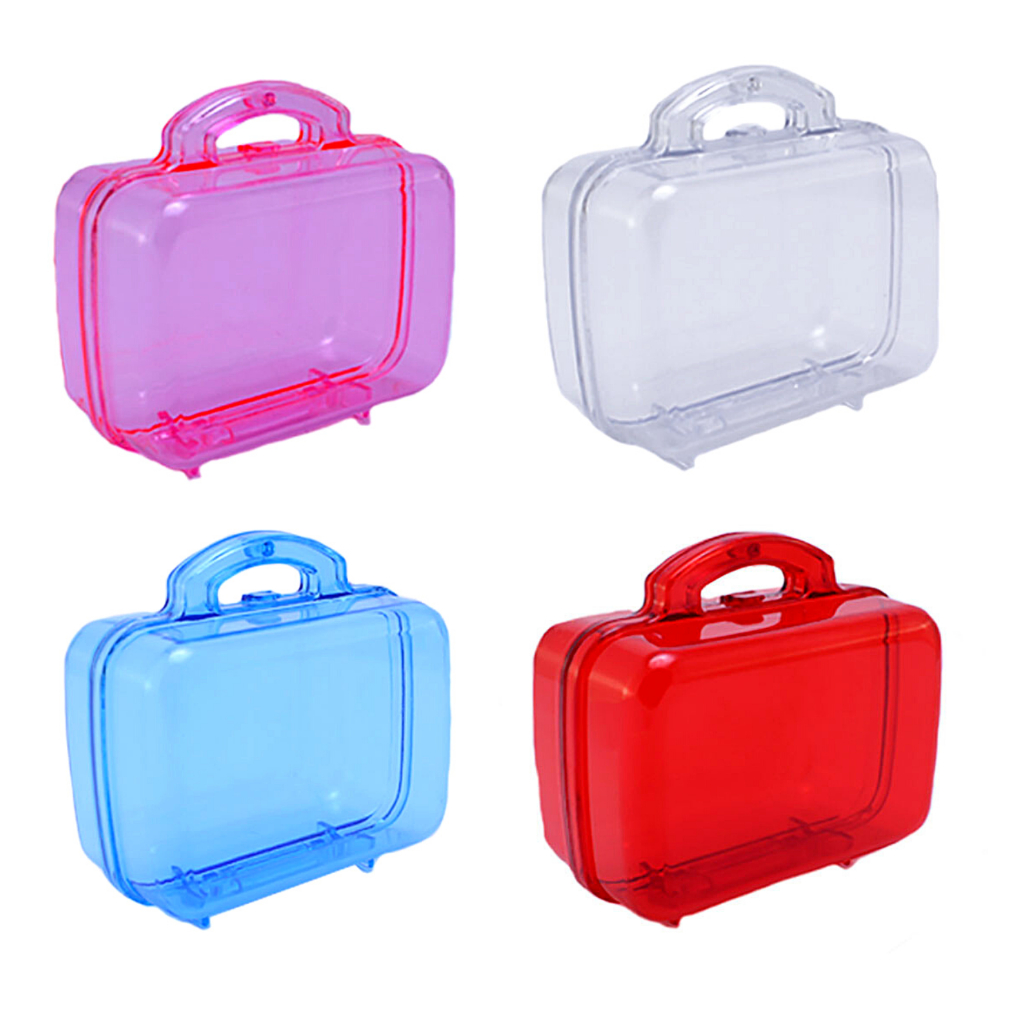 Maleta Pequena Várias Cores (Kit c/ 10 Unidades) | Shopee Brasil