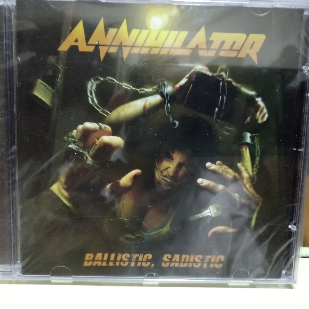 Cd Annihilator - Ballistic, Sadistic ( Lacrado) | Shopee Brasil