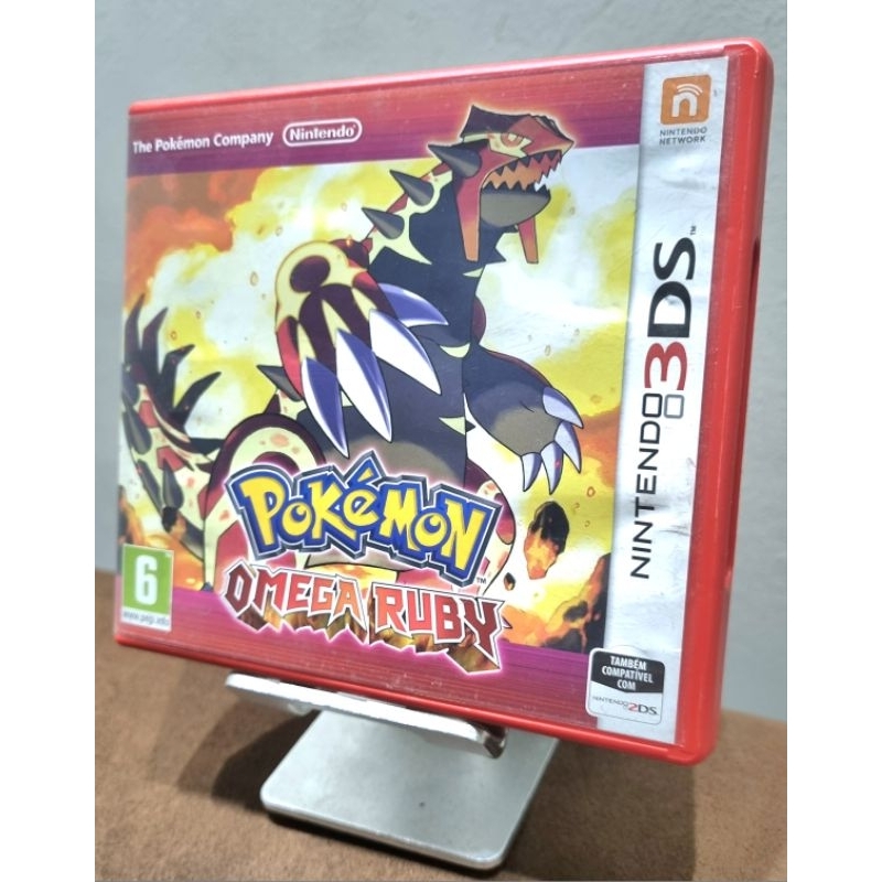 Pokémon Omega Ruby Europeu - Nintendo 3ds - Escorrega o Preço