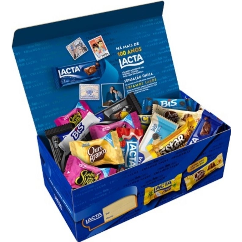 Bombom Lacta Favoritos Caixa 250,6 g | Shopee Brasil