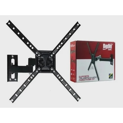 Suporte Tv Tri-Articulado 10 14 32 43 50 55 Polegadas Samsung LG ...