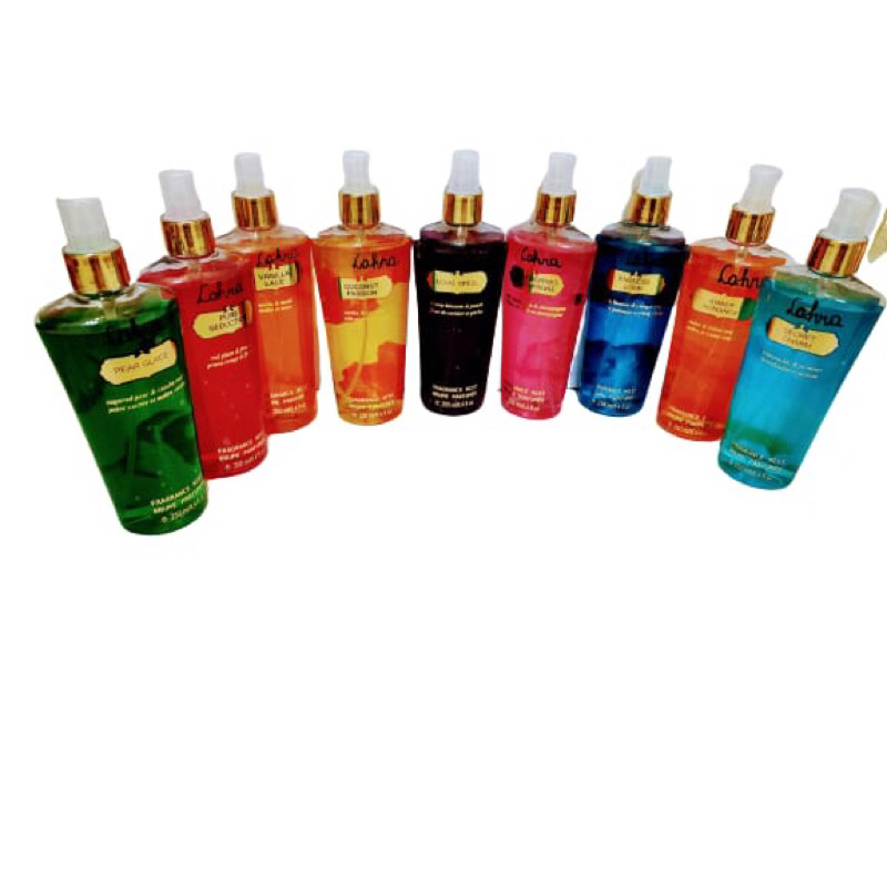 15 body splash 250 ml + sacolinhas | Shopee Brasil