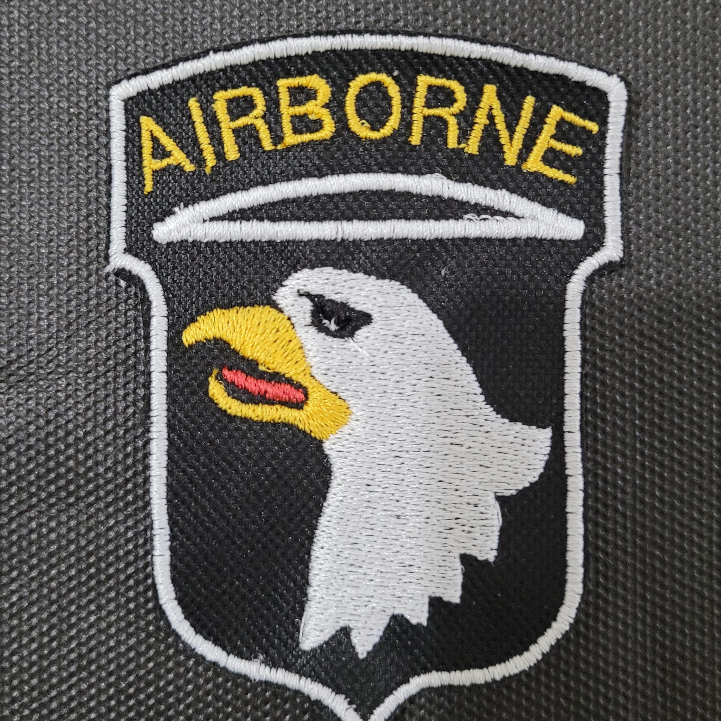 Patch Airborne bordado termocolante ou velcro | Shopee Brasil